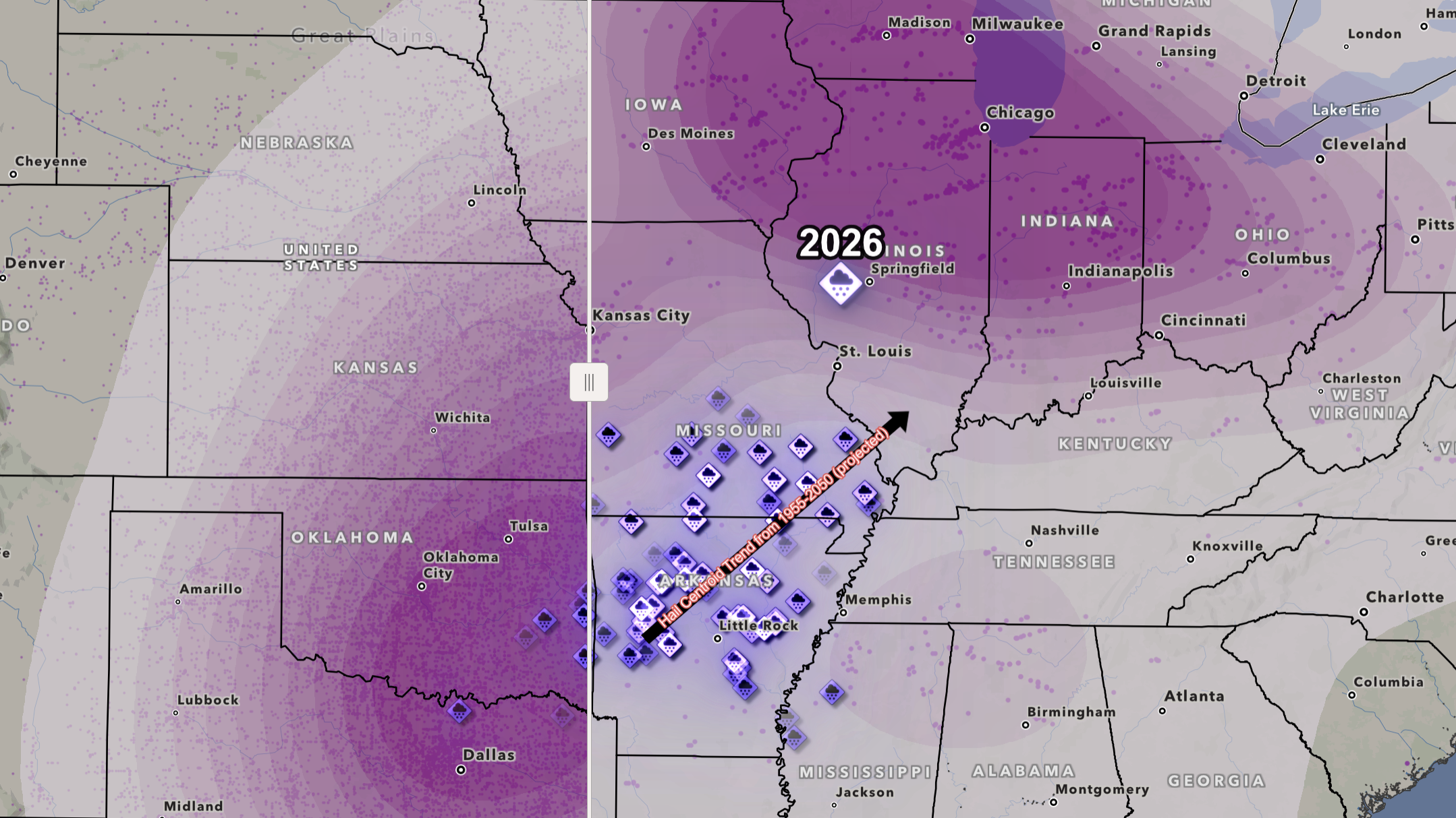 The Great Hail Shift of the Spring of 2026