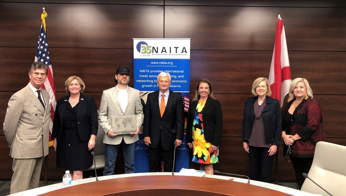 Baron Receives 2020 NAITA Global Trade Award