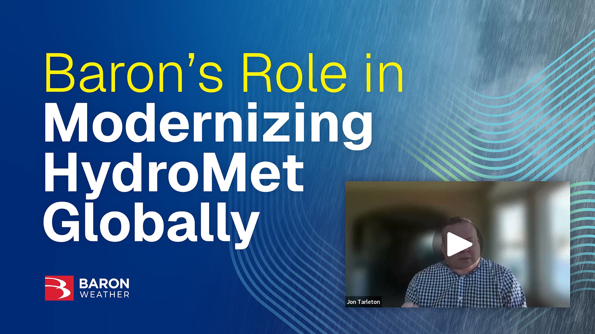 Baron’s Role in Modernizing HydroMet Globally