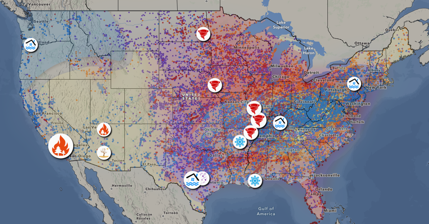 From Fire to Flood: 2025 Extreme Weather Year in Review